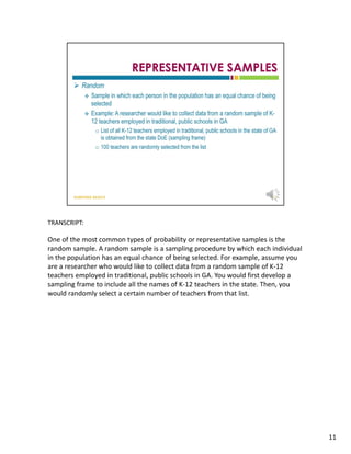 SAMPLING BASICS IN RESEARCH METHODLOGY $ | PDF