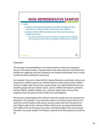 SAMPLING BASICS IN RESEARCH METHODLOGY $ | PDF