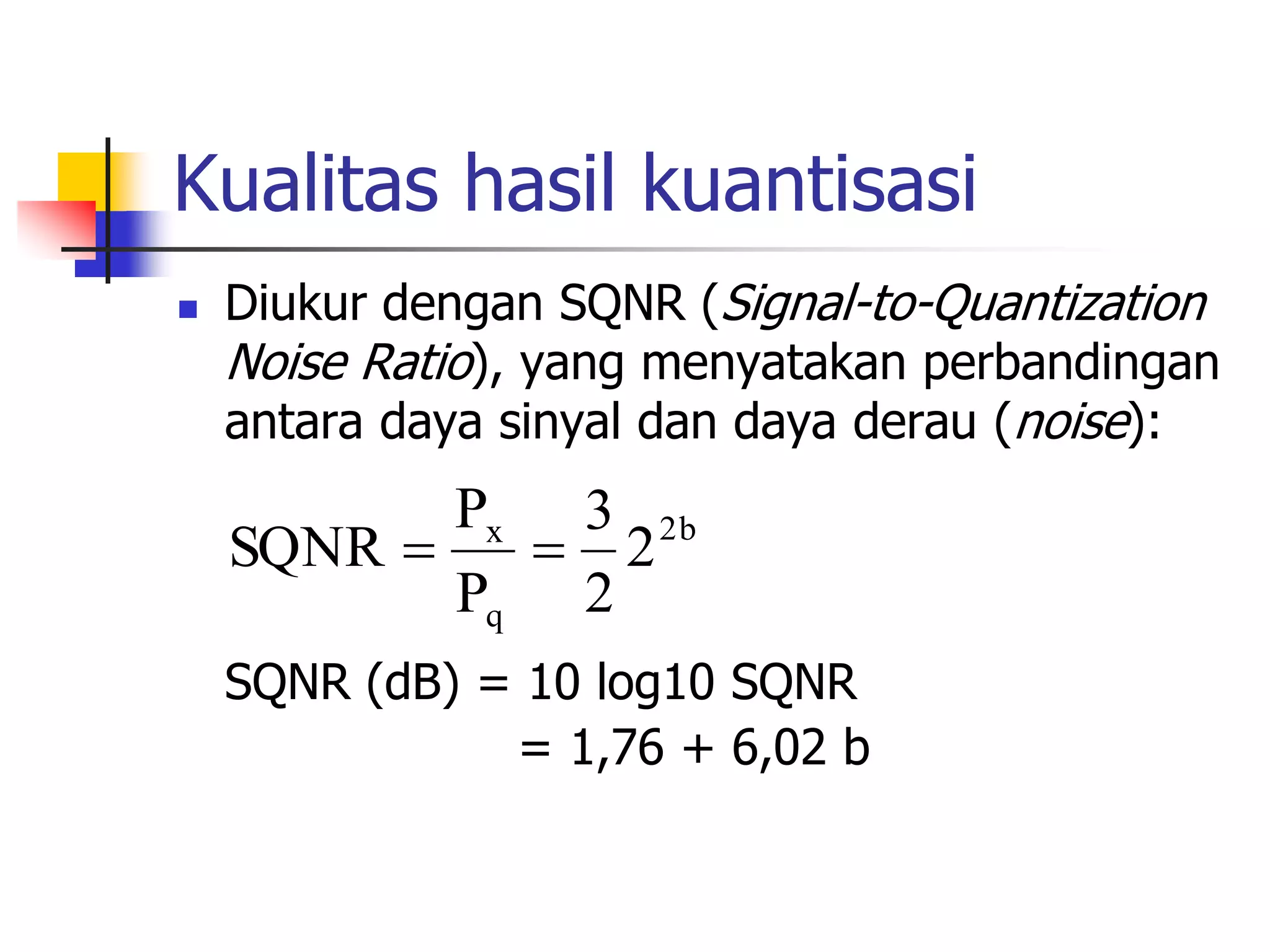 Sampling dan kuantisasi 1 | PDF