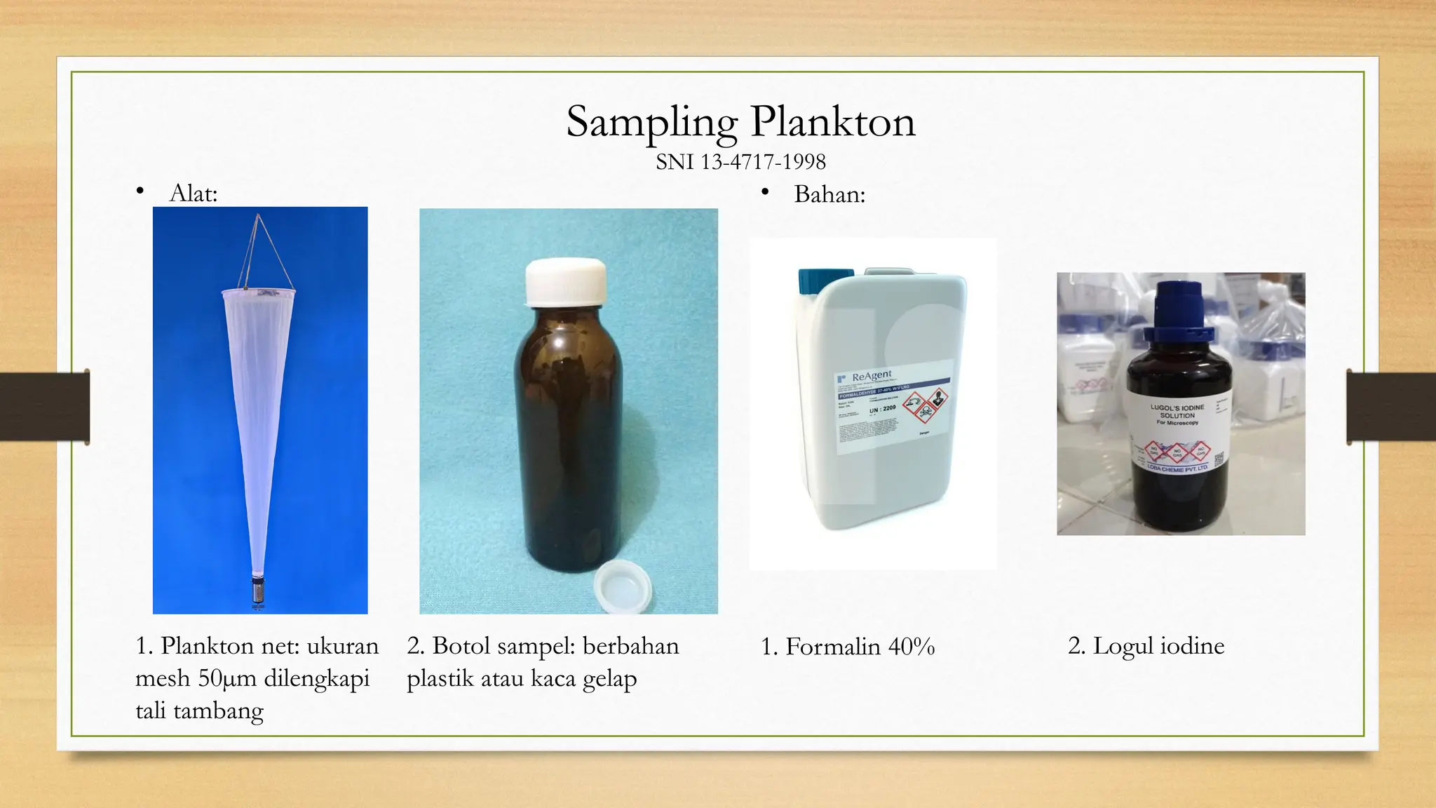 Sampling dan Pengujian Air Plankton Benthos.pptx