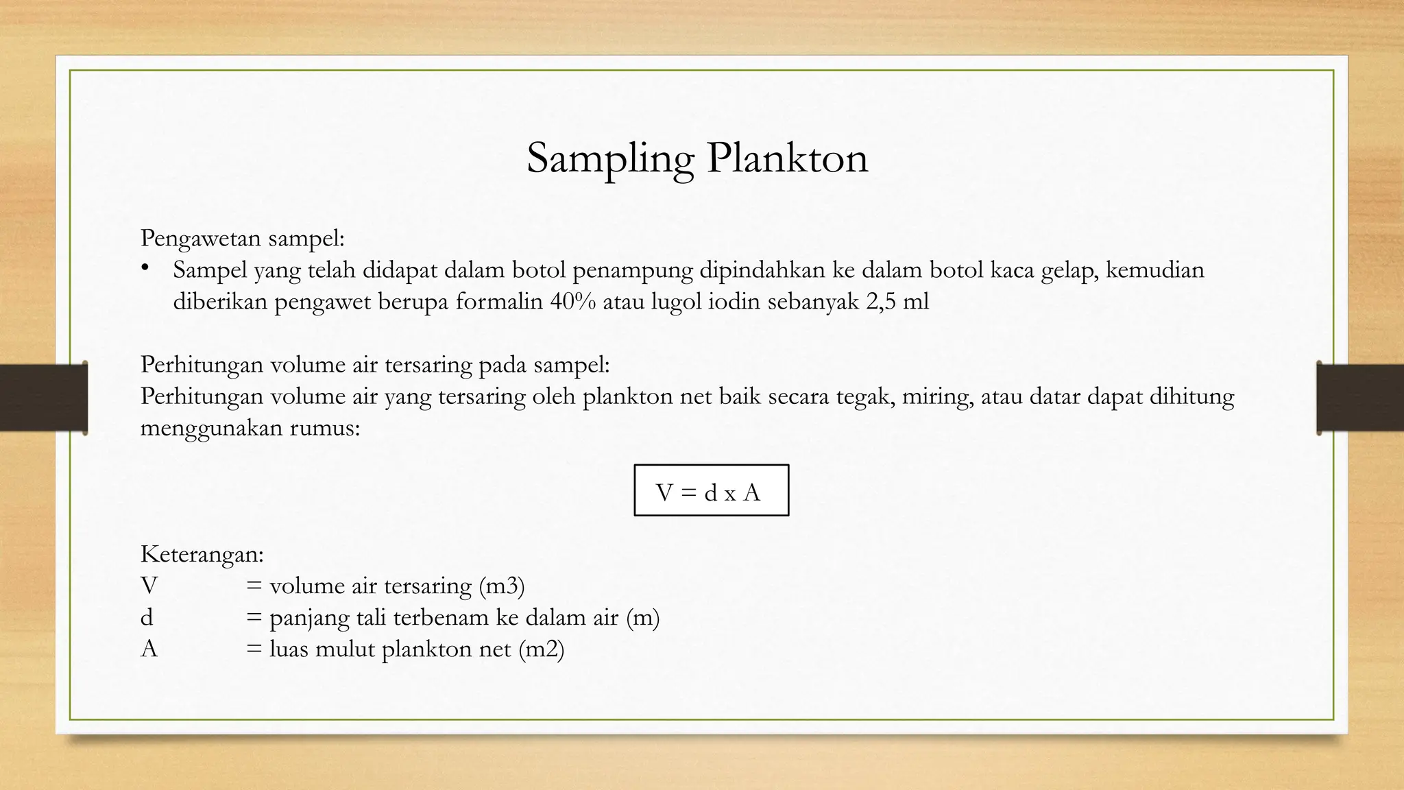 Sampling dan Pengujian Air Plankton Benthos.pptx