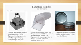 Sampling dan Pengujian Air Plankton Benthos.pptx