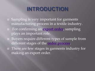 Sampling Department | PPTX