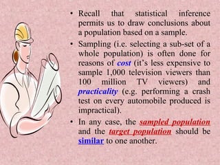Sampling design | PPT