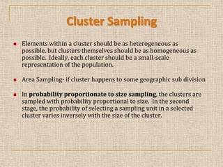 Type of Sampling design | PPSX