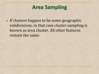 Type of Sampling design | PPSX
