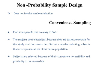 Sampling design | PPT