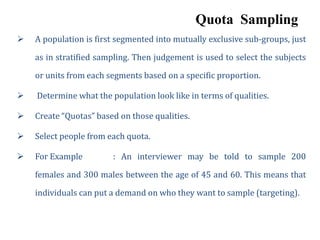 Sampling design | PPT