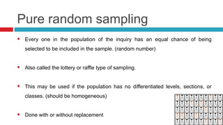 Sampling design | PPTX