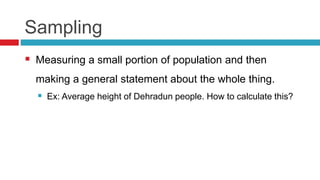 Sampling design | PPTX