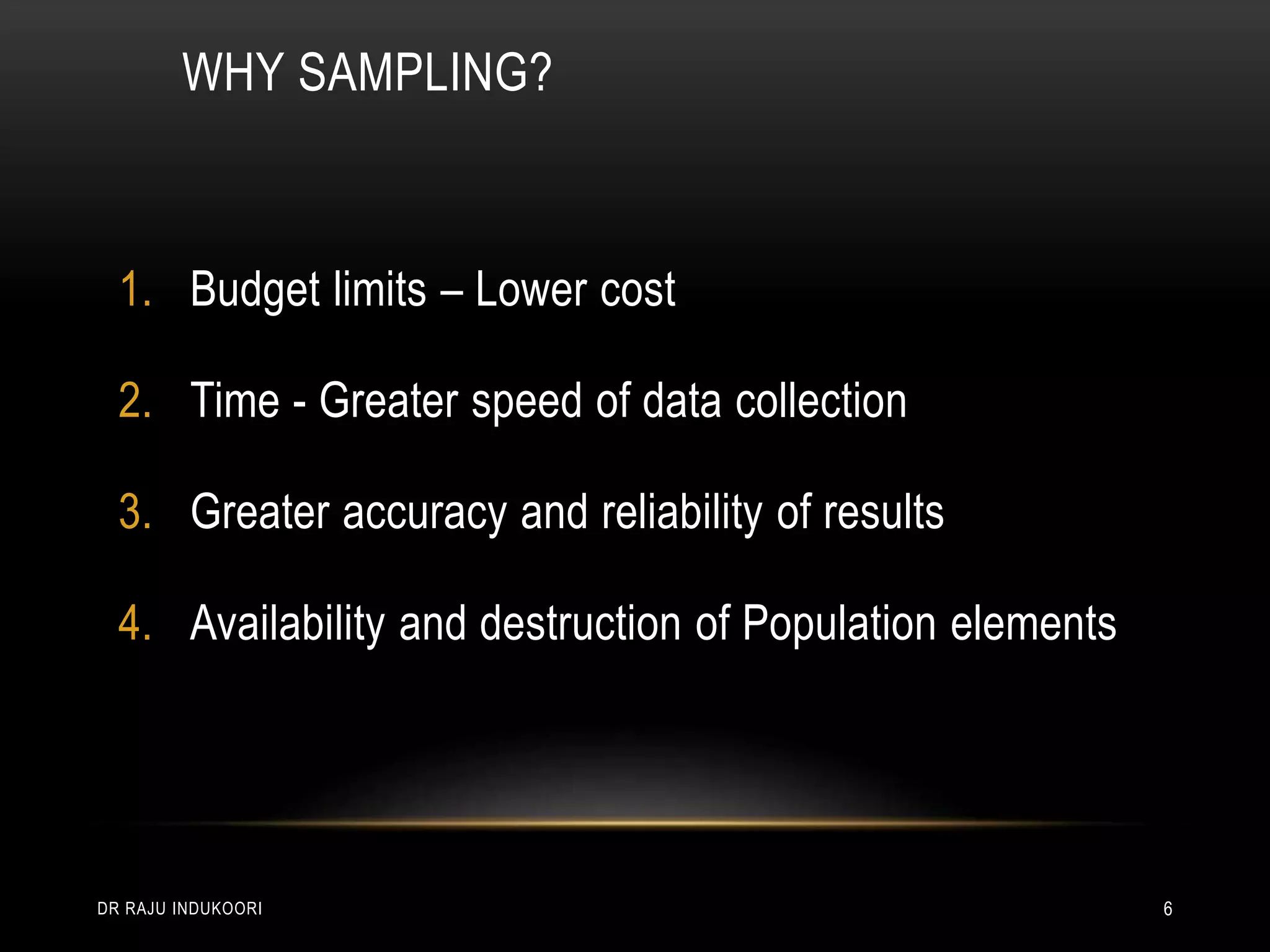 Sampling design and procedure | PPT