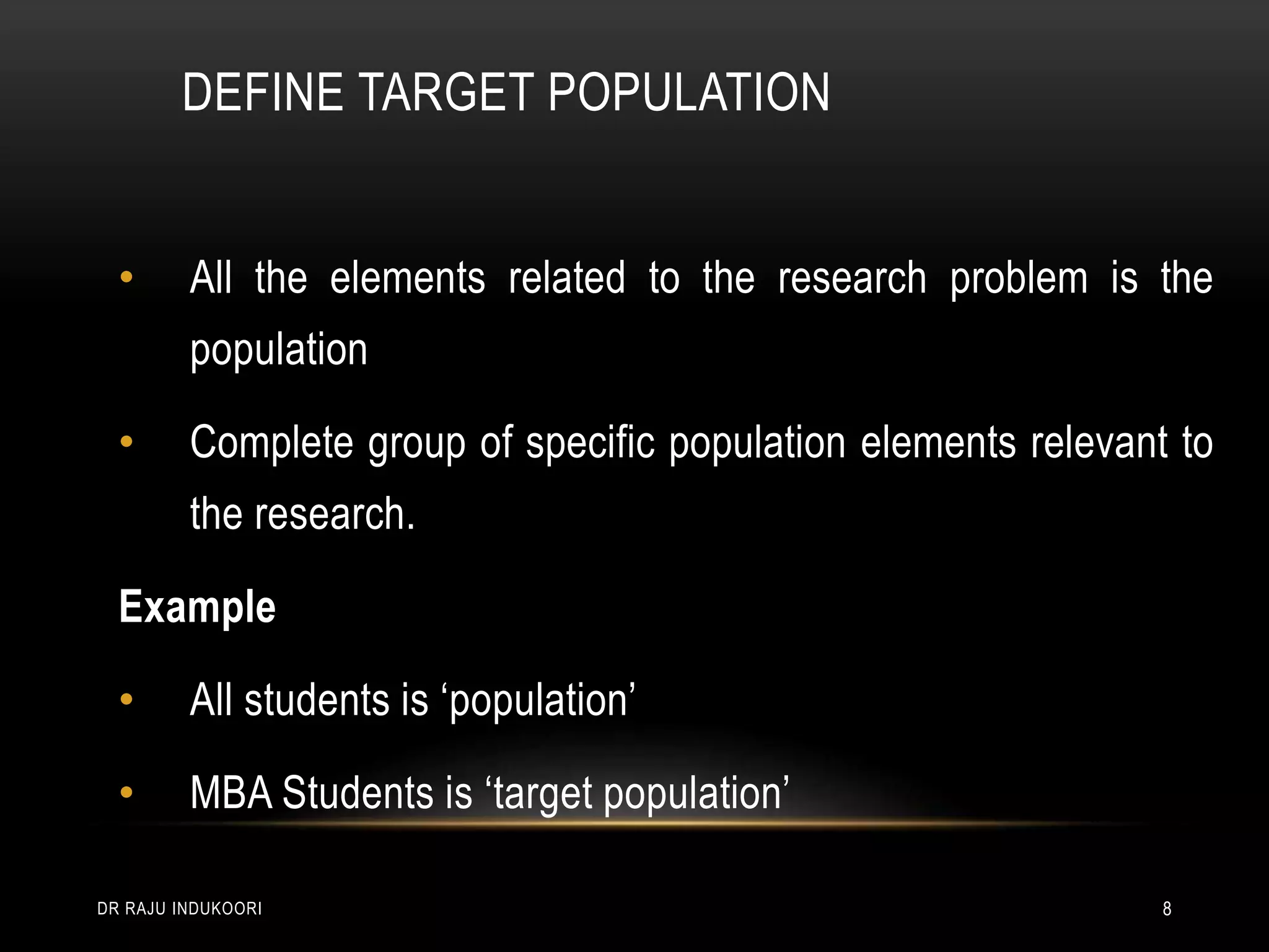 Sampling design and procedure | PPT