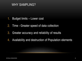 Sampling design and procedure | PPT
