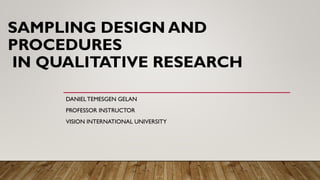Sampling Design in qualitative Research.pdf