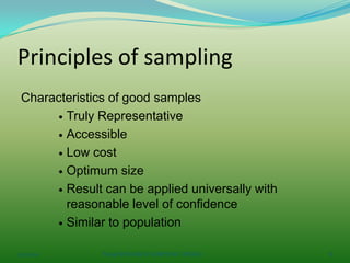 Sampling design john ladaran | PPTX | Science
