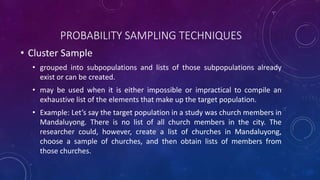 Sampling designs | PPTX