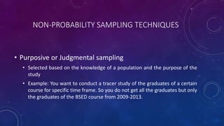 Sampling designs | PPTX