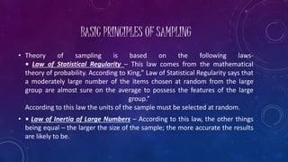 Sampling designs | PPTX