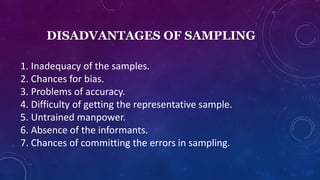 Sampling designs | PPTX