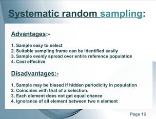 Sample and Sampling designs | PPT