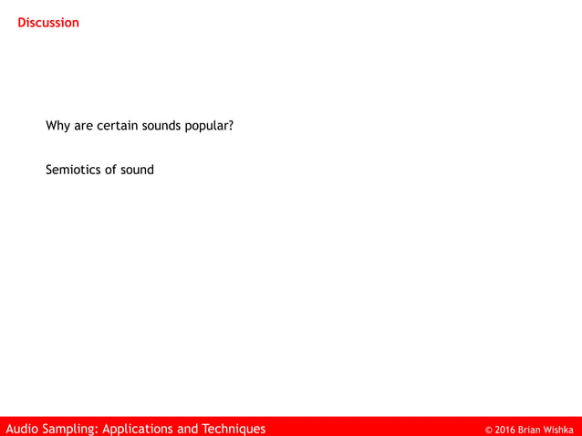Audio Sampling: Application and Techniques | PDF
