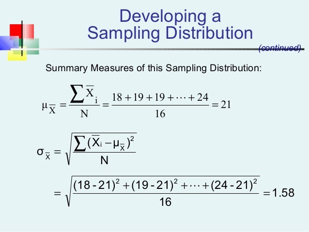sampling-distribution