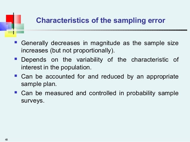The Sampling Distribution Of The Sample Mean