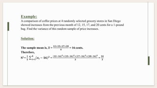 Fundamentals of Sampling Distribution and Data Descriptions | PPTX
