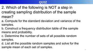 Sampling Distribution ofthe Sample Mean.pptx