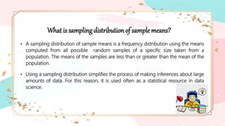 SAMPLING DISTRIBUTION ppt..pptx | Physics | Science