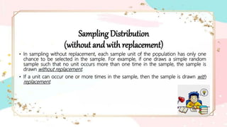 SAMPLING DISTRIBUTION ppt..pptx | Physics | Science