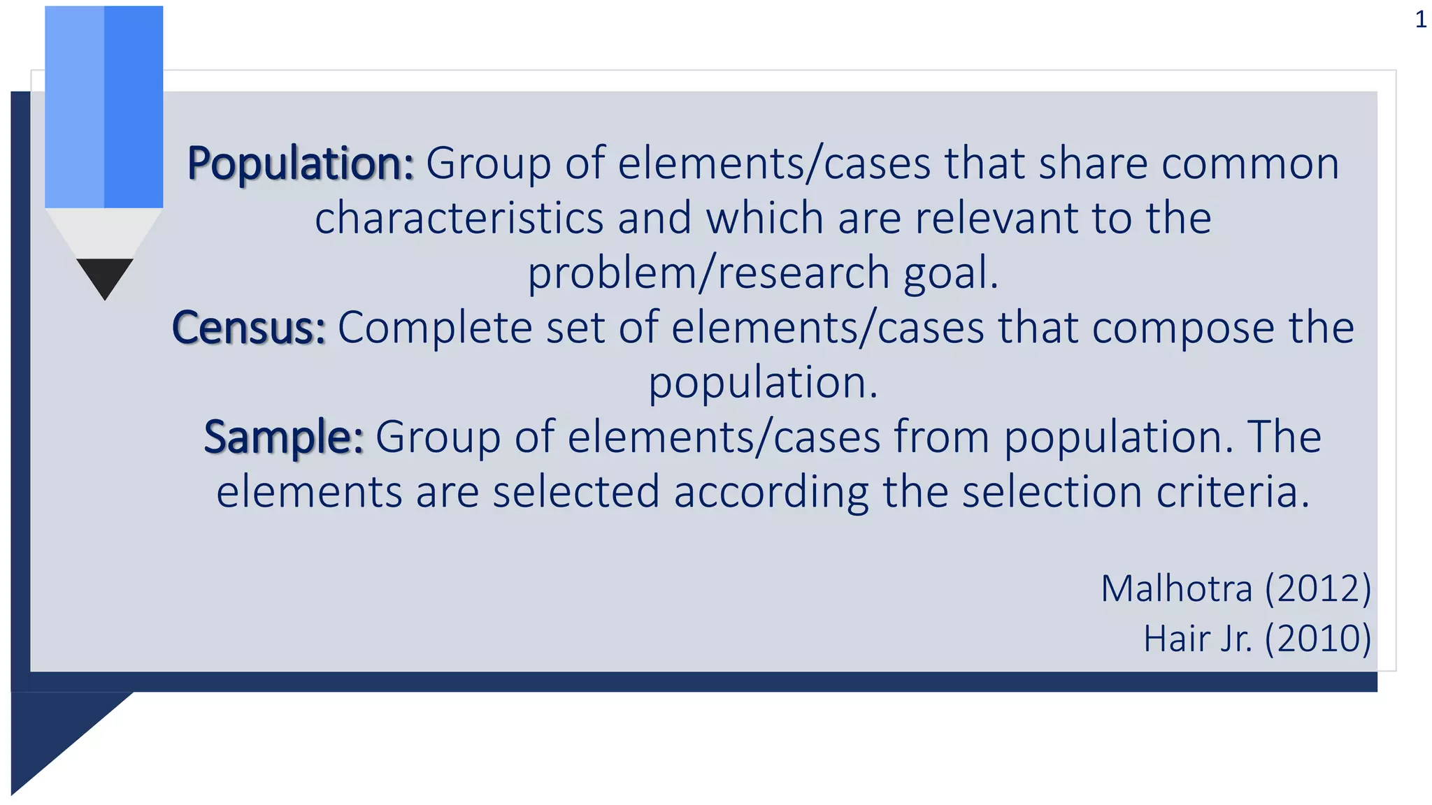 Methods Of Sample Selection Ppt