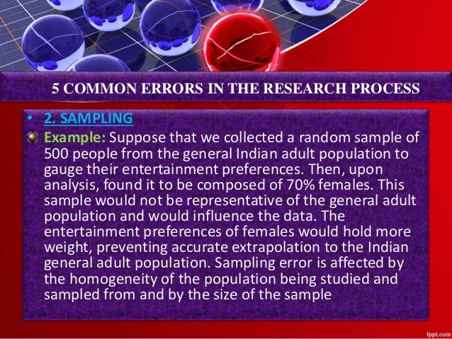 Sampling errors 8-12-2014