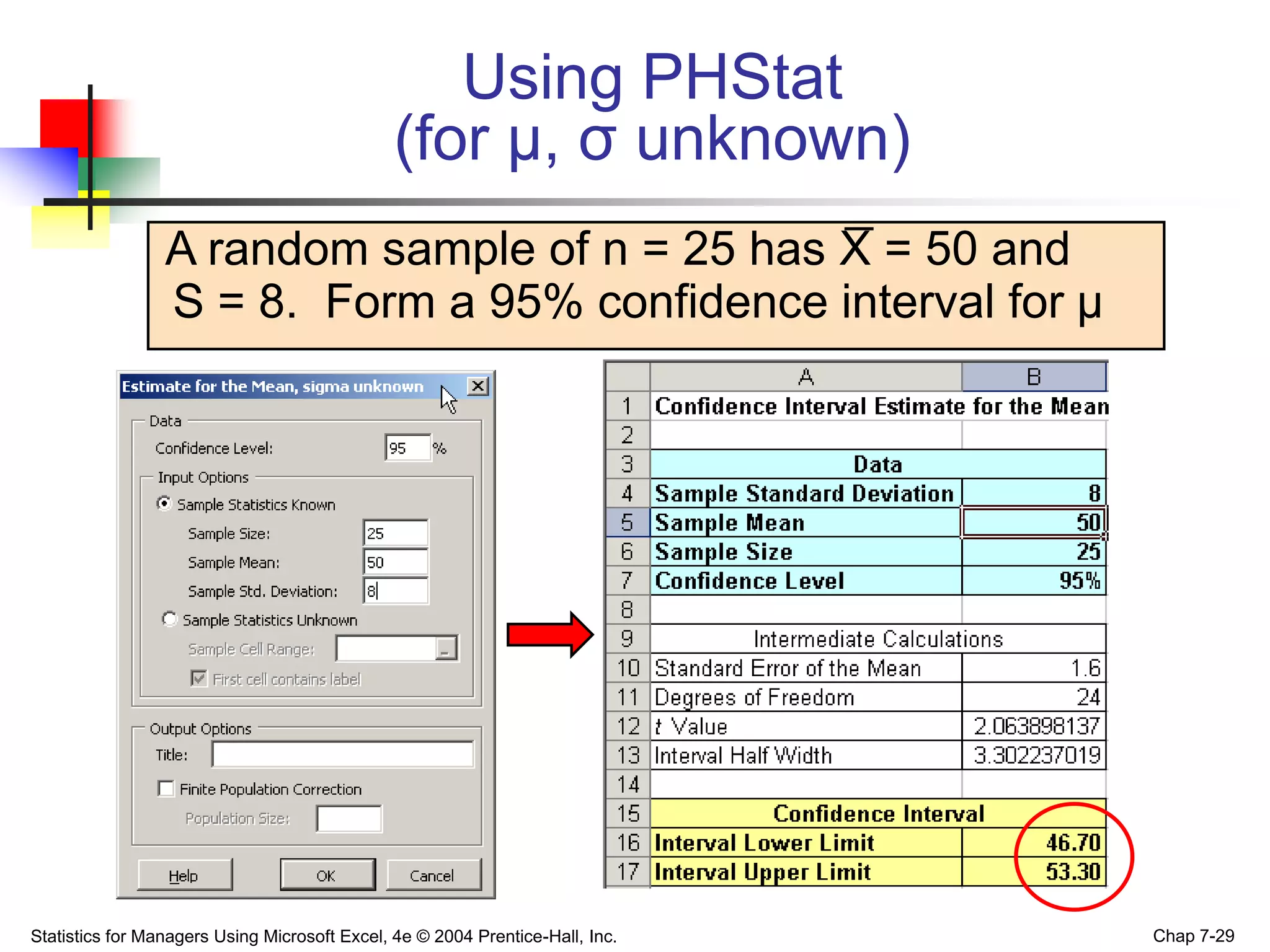 Sampling Excel | PPT