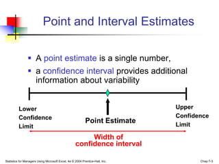 Sampling Excel | PPT