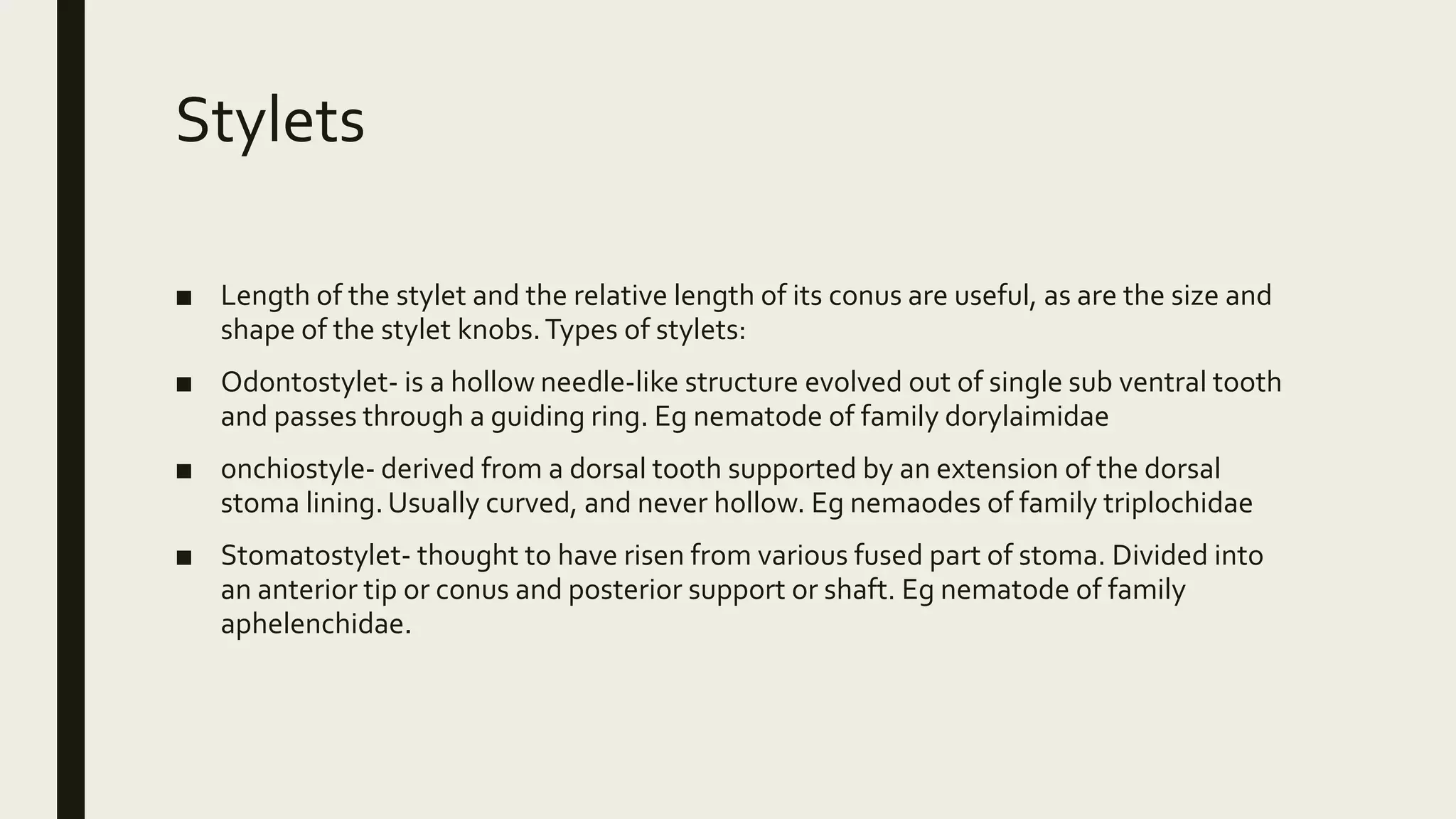 Sampling,extraction and identification of plant parasitic nematodes PPN ...