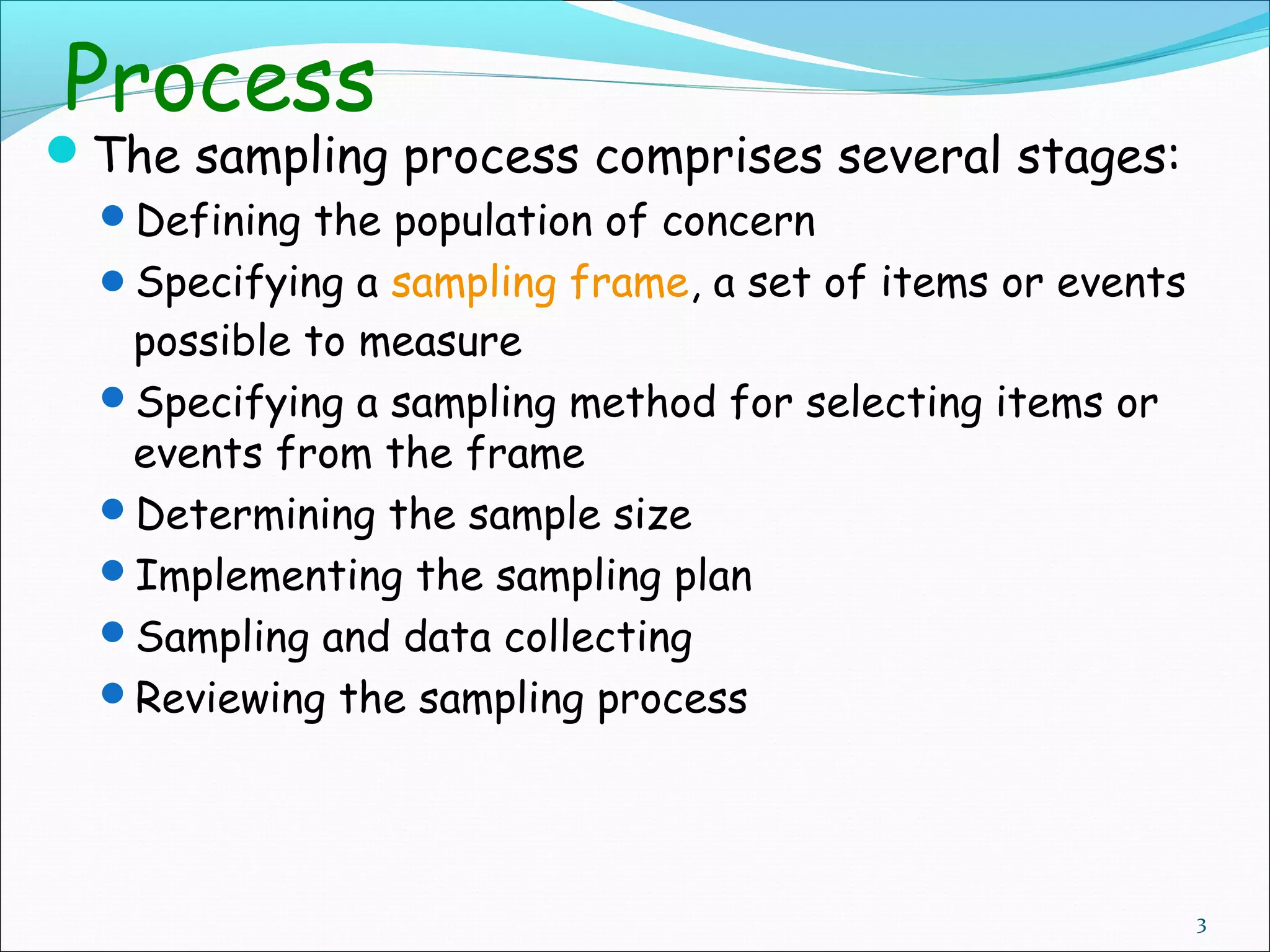 Sampling for natural and social sciences | PPT