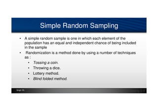 Sampling fundamentals | PPTX