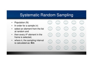 Sampling fundamentals | PPTX