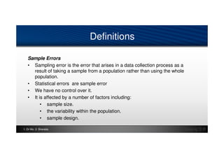 Sampling fundamentals | PPTX