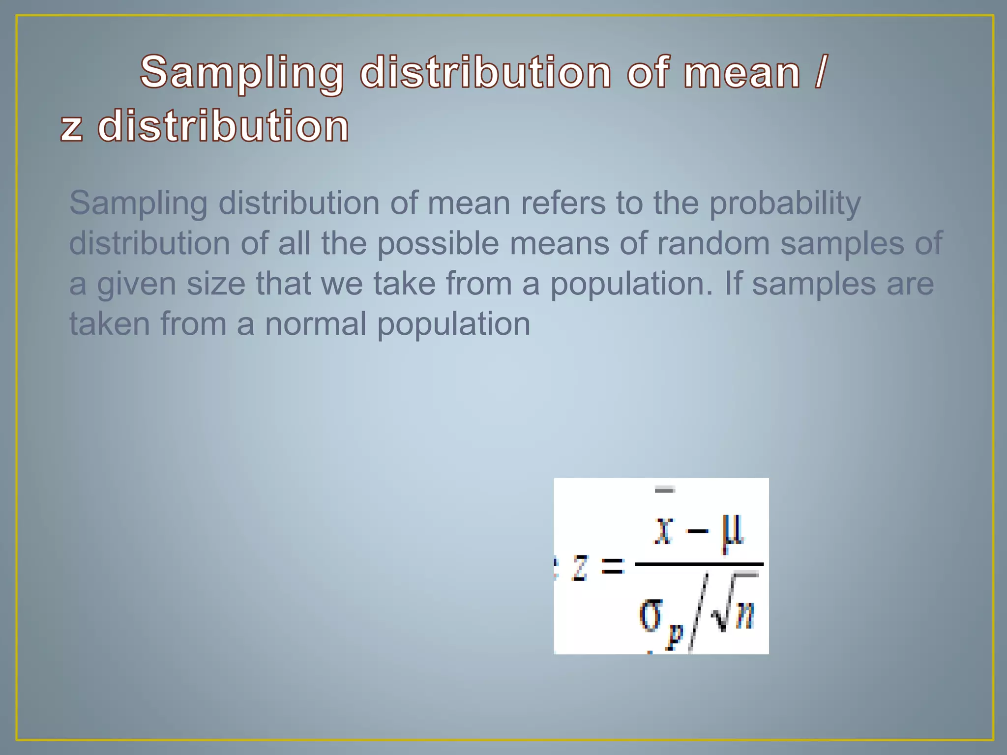 Sampling fundamentals | PPTX