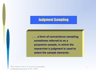 Sampling gud one | PPT