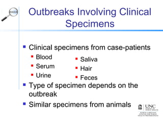 Sampling in outbreak investigation | PPT