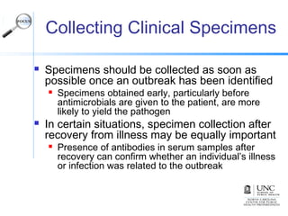 Sampling in outbreak investigation | PPT