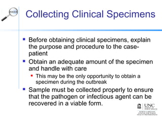 Sampling in outbreak investigation | PPT