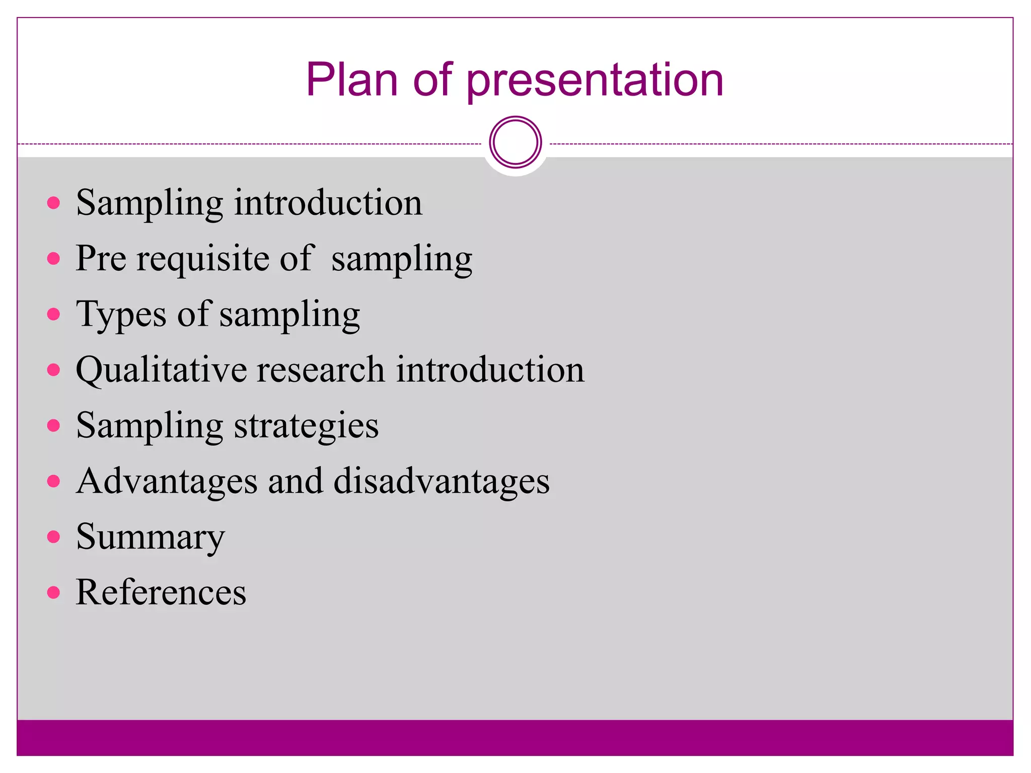 Sampling in qualitative researc | PPTX