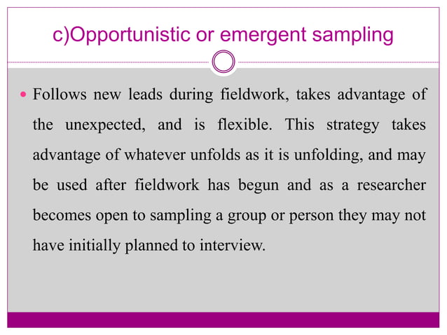 Sampling in qualitative researc | PPTX