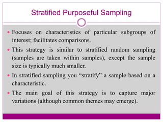 Sampling in qualitative researc | PPTX