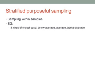 Sampling in qualitative research | PPTX