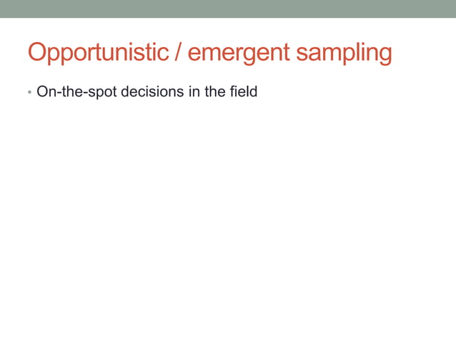 Sampling in qualitative research | PPTX